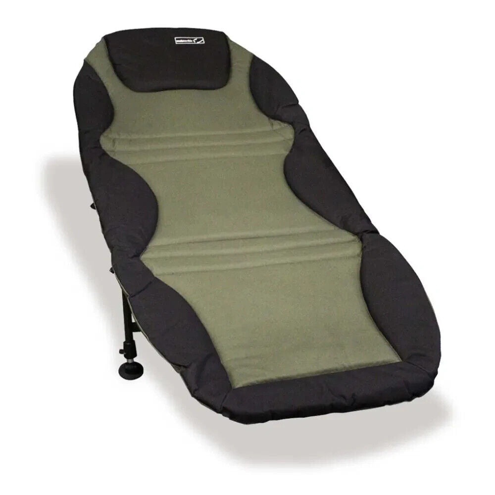 Six-leg Deluxe Carp Fishing Bedchair - Why pay more?