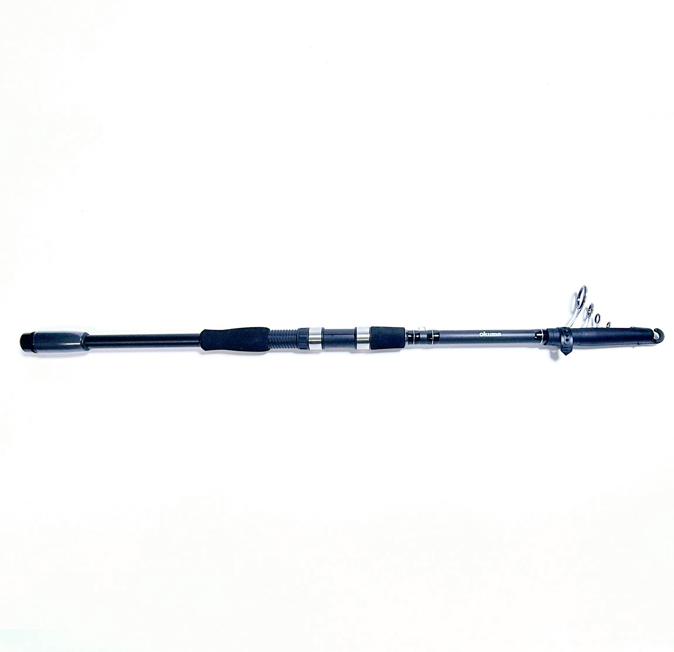 Okuma Wave Power Tele Spin Rod 8ft 15-40g | Compact Telescopic Lure Rod