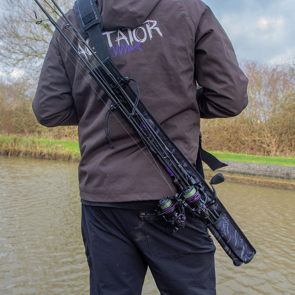 Wychwood Agitator HD Competition Quiver | 2 Rod Lure Quiver